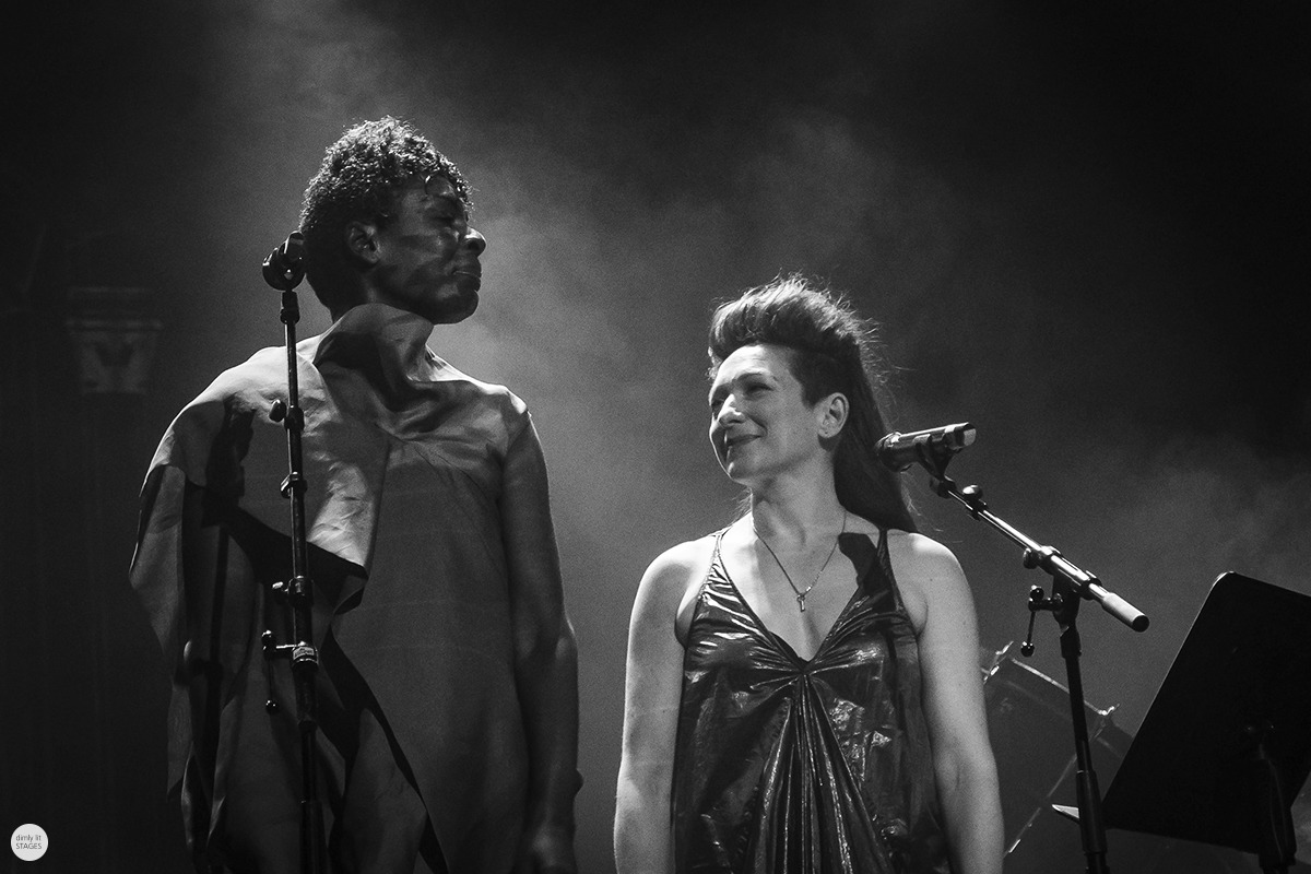 Shara Nova and Helga Davis, miXmass, Antwerp – Dimly lit stages