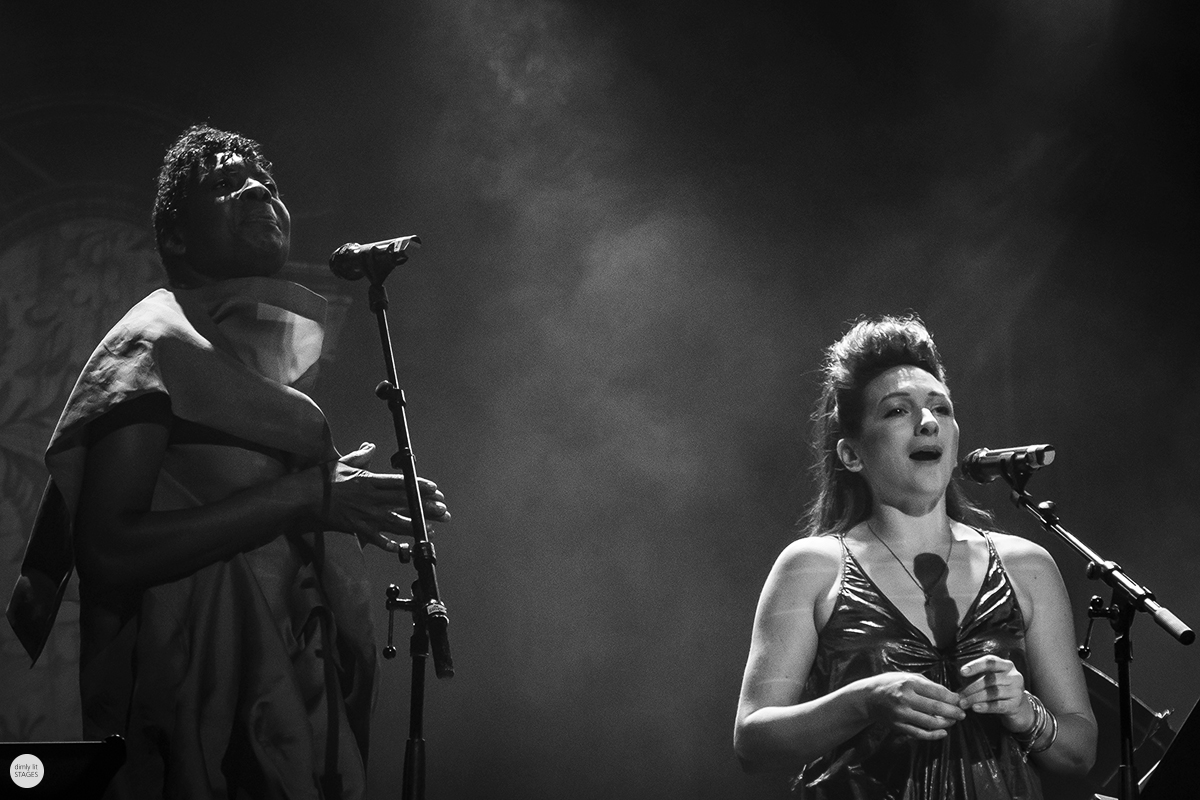 Shara Nova and Helga Davis, miXmass, Antwerp – Dimly lit stages